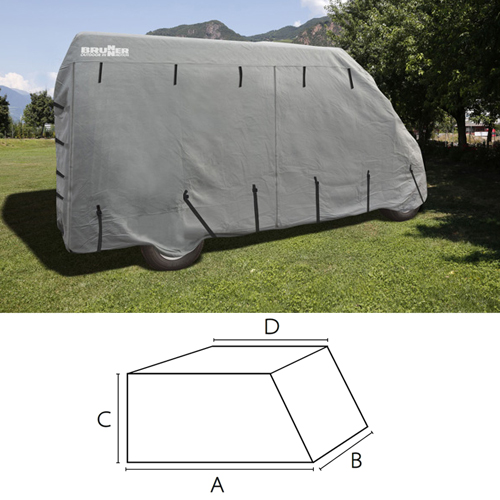 Housse protection ext Brunner jusqu'à 5m50 Reconditionnée -Camping-car