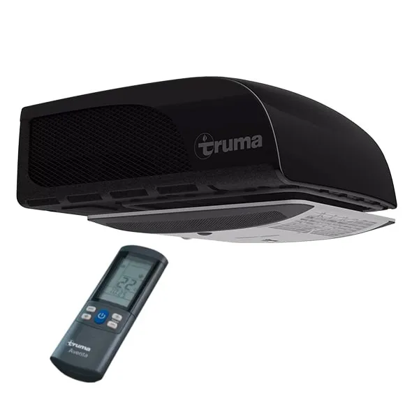 Climatiseur TRUMA Aventa Compact Plus Noir 2200 W Fourgon, camping-car